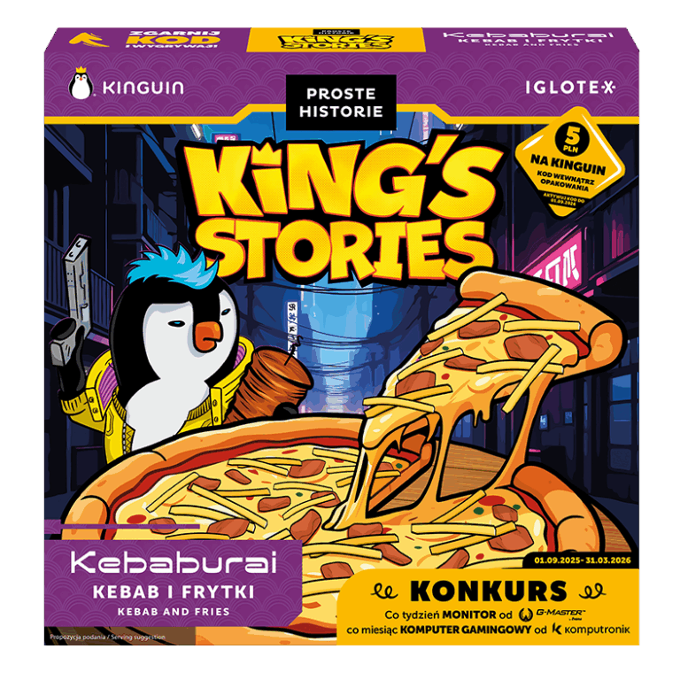 "Kebaburai" pizza z kebabem i frytkami - Proste Historie